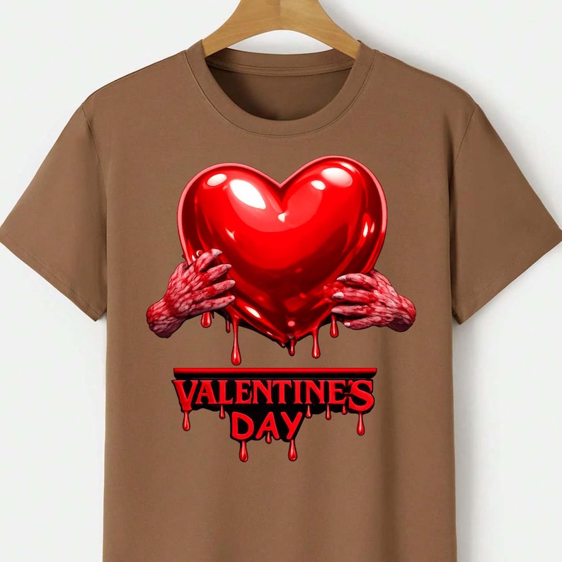 Creepy Valentine PNG – Monster Hand Dripping Heart, Horror Digital Art ...