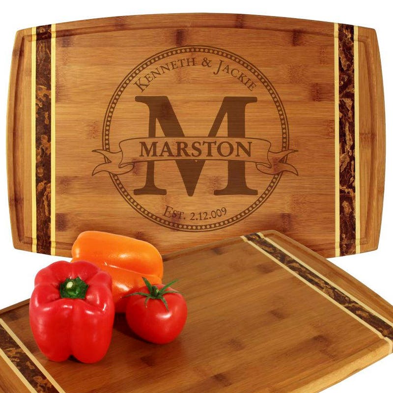 Monogram Cutting Board - Etsy