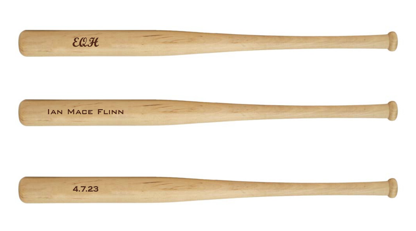 Personalized Miniature Baseball Bat - Baseball Coach Gift - Engraved ...
