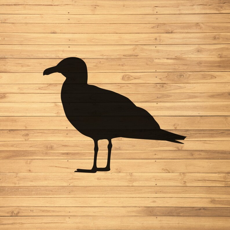 Laser-cut Seagull Stencil Custom Animal Stencil Bird - Etsy