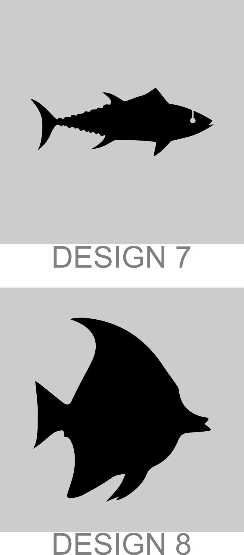 Custom Stencil Fish Stencil Crafts Commercial Use - Etsy