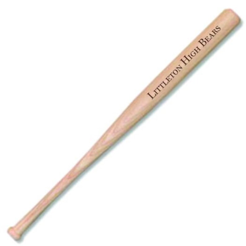 Personalized Miniature Baseball Bat Baseball Coach Gift | Etsy