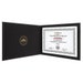 Engraved Leather Certificate Holder Personalized Diploma Folder ...
