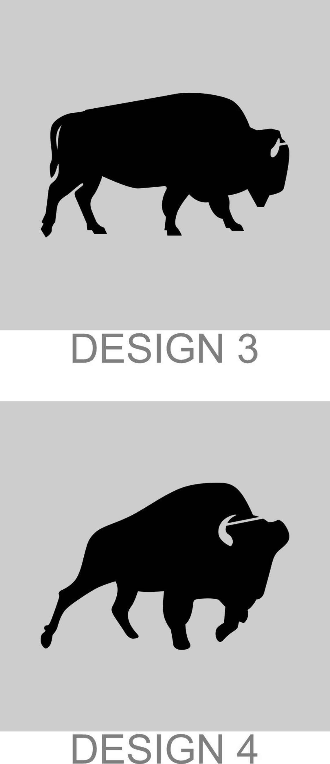 Laser-cut Buffalo Bison Stencil | Custom Animal Stencil | Farm Stencil ...