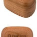 Engraved Cherry Wood Wireless Earbuds and Charger Case - Custom ...