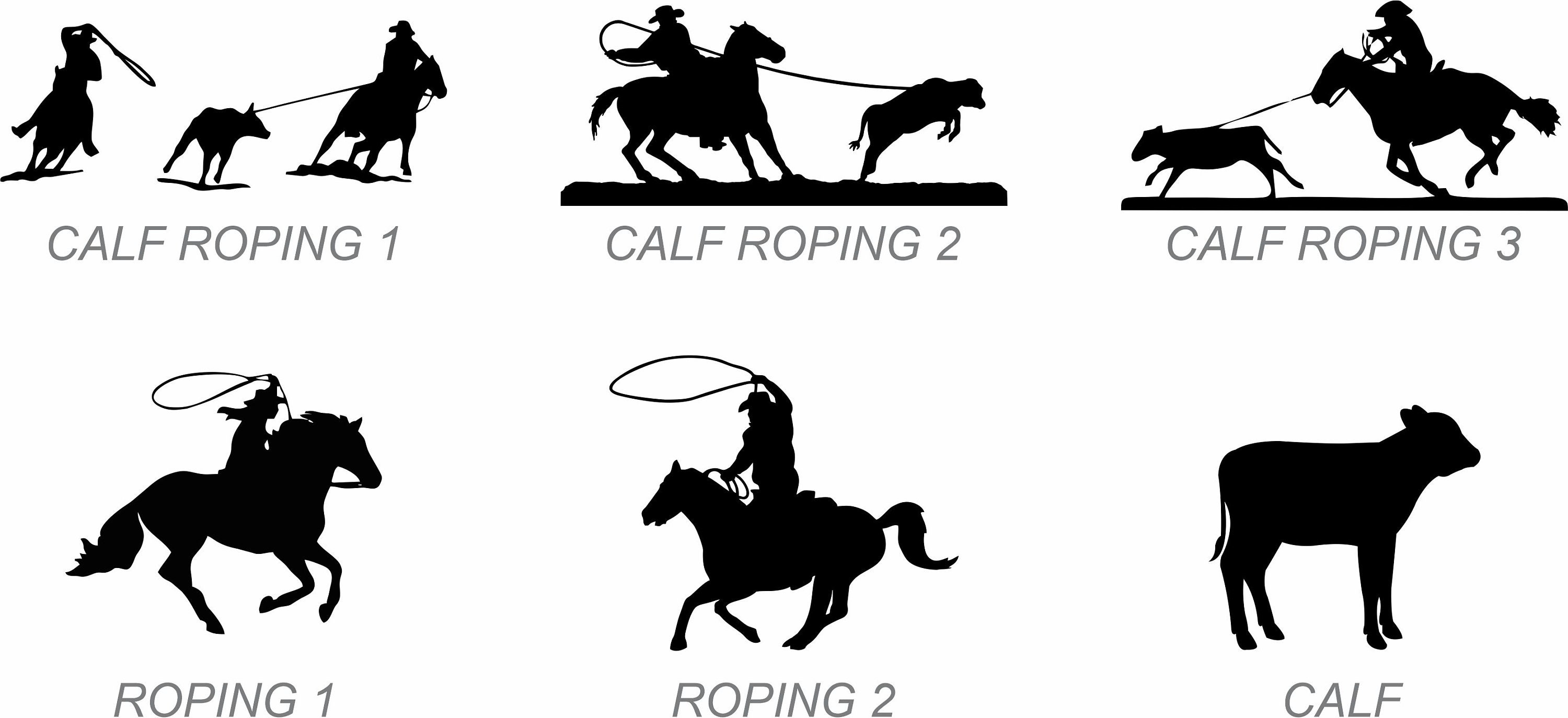 Personalized Calf Roping Belt Buckle Custom Belt Buckles | Etsy