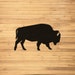 Laser-cut Buffalo Bison Stencil | Custom Animal Stencil | Farm Stencil ...