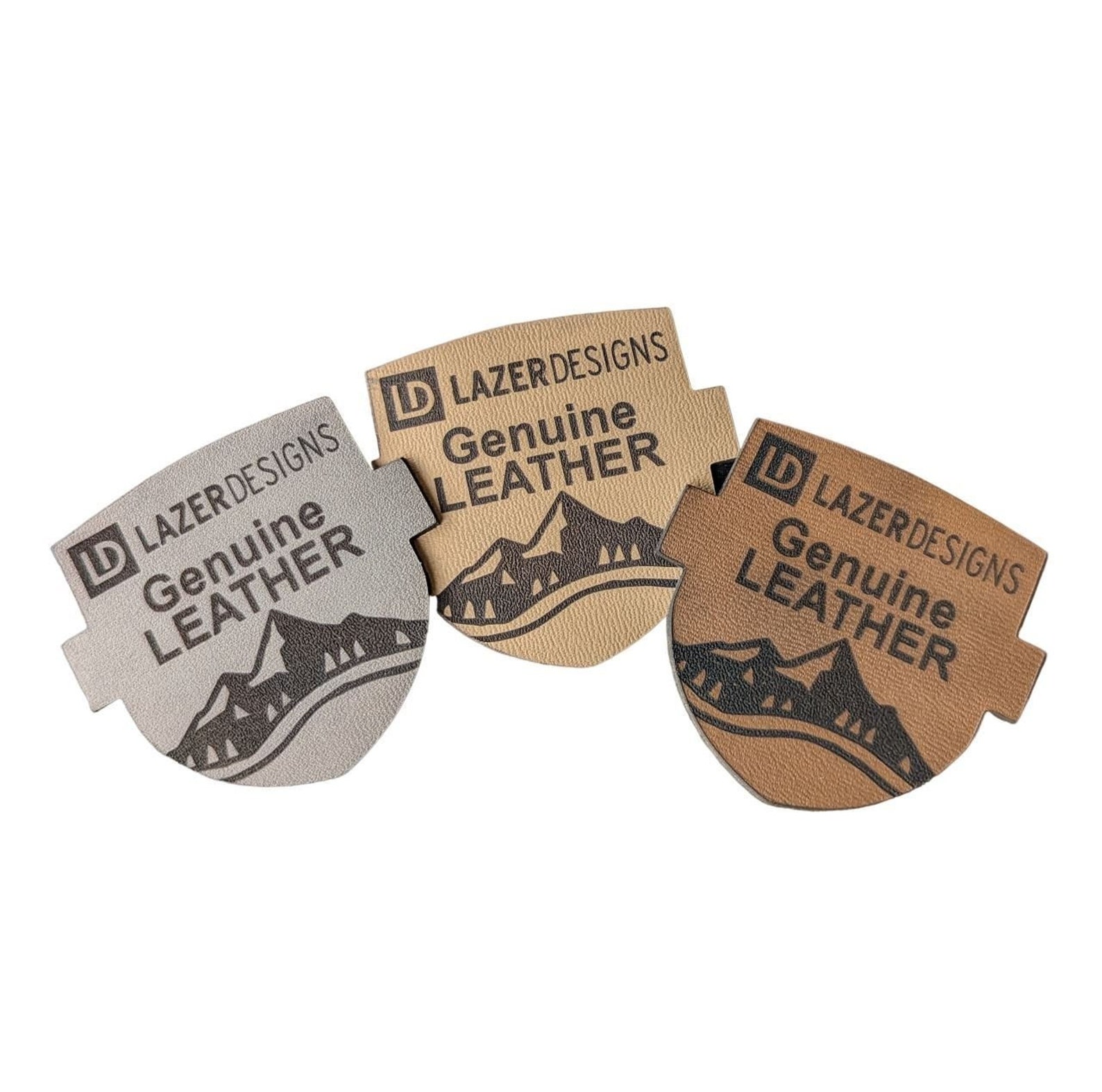 Genuine Leather Patches - Custom Colors - Custom Shape Patches - Heat ...