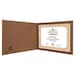 Engraved Leather Certificate Holder Personalized Diploma Folder ...