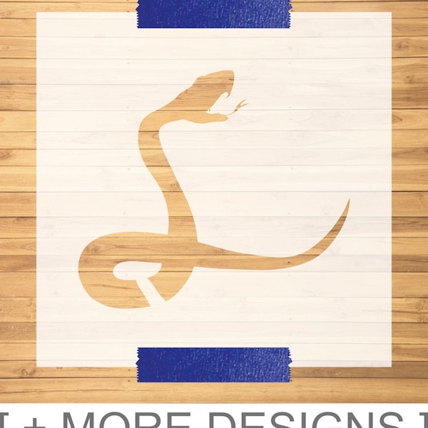 Snake Stencil - Etsy