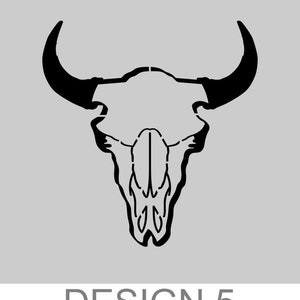 Laser-cut Buffalo Bison Stencil | Custom Animal Stencil | Farm Stencil ...