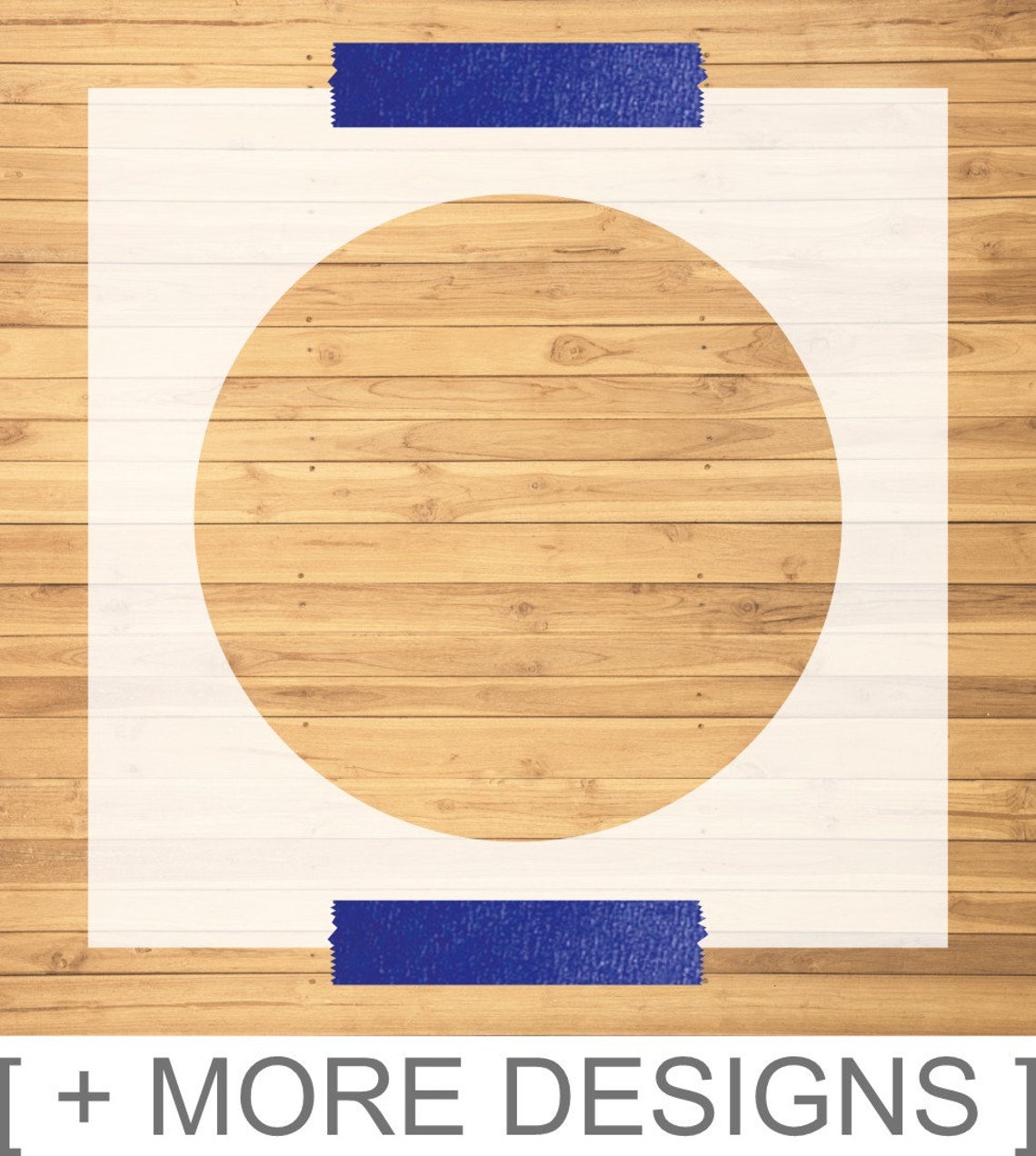 Laser-cut Circle Stencil Custom Shape Stencil Round - Etsy