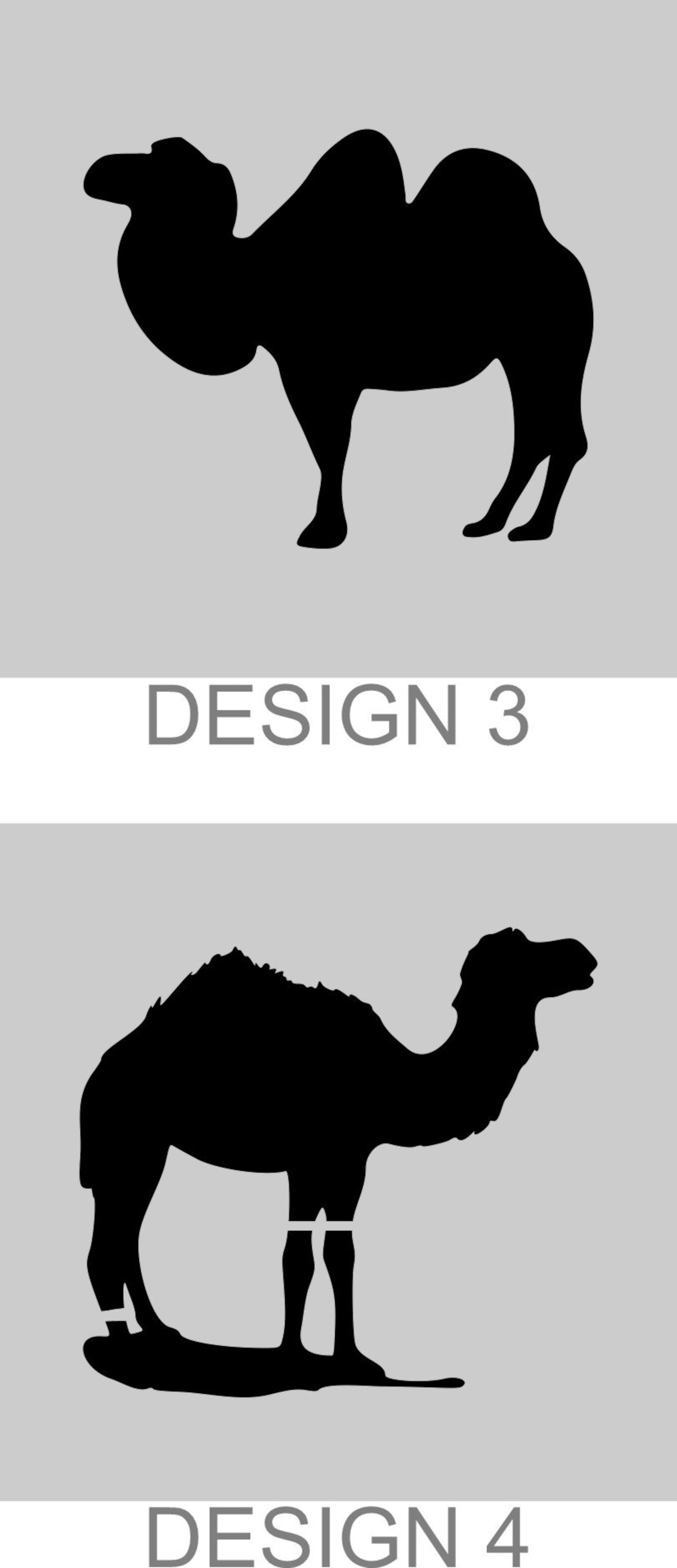 Laser-cut Camel Stencil Custom Animal Stencil Safari - Etsy