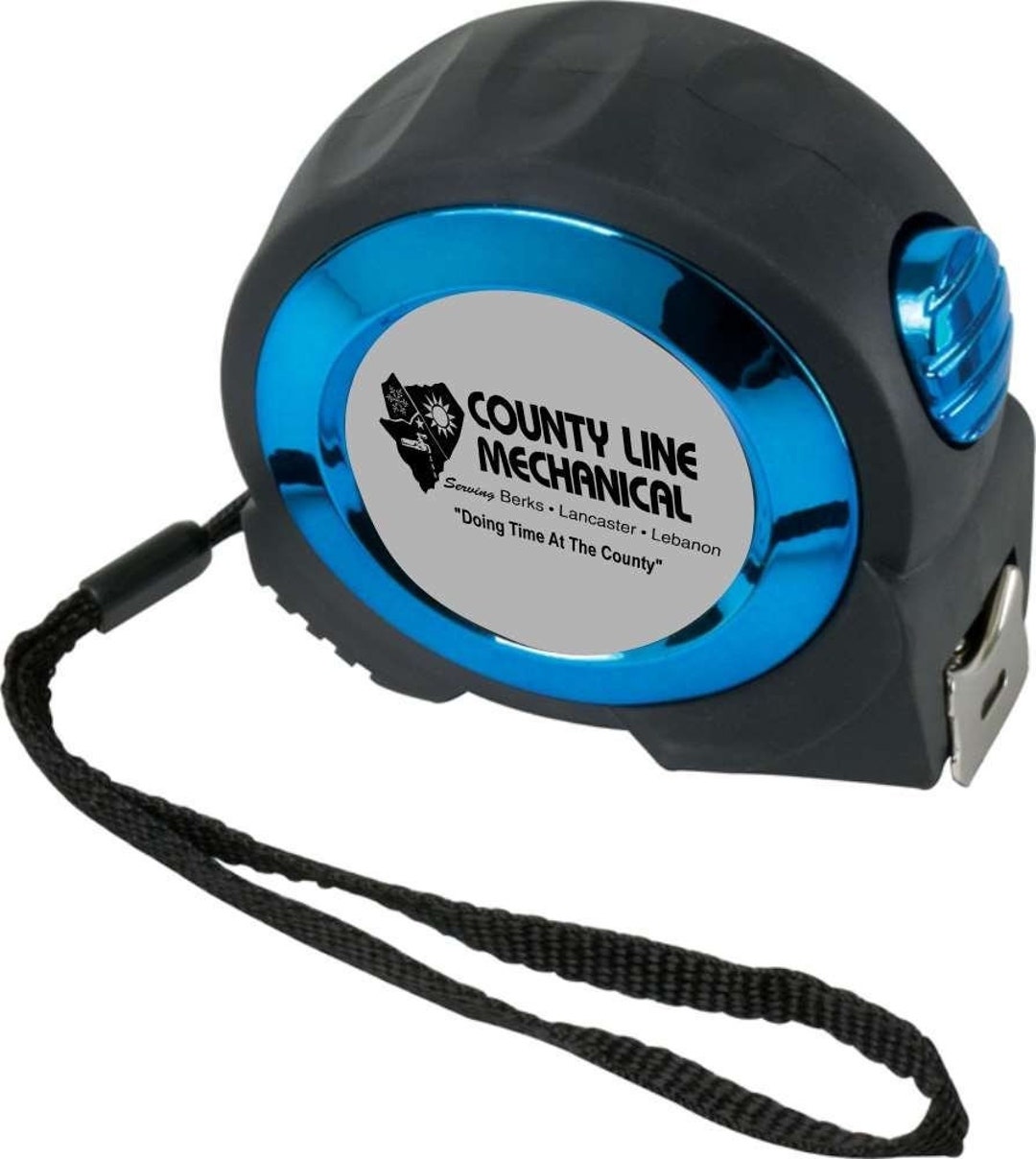 Custom Engraved Cobalt Heavy Duty 25 Ft Tape Measure - Personalized ...