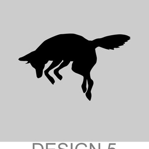 Laser-cut Coyote Stencil | Custom Animal Stencil | Forest Stencil - Etsy