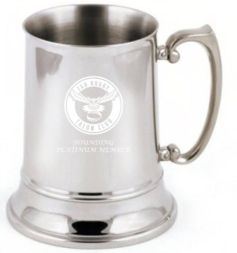 Personalized 16oz Stainless Steel Beer Stein Groomsmen Gift - Etsy