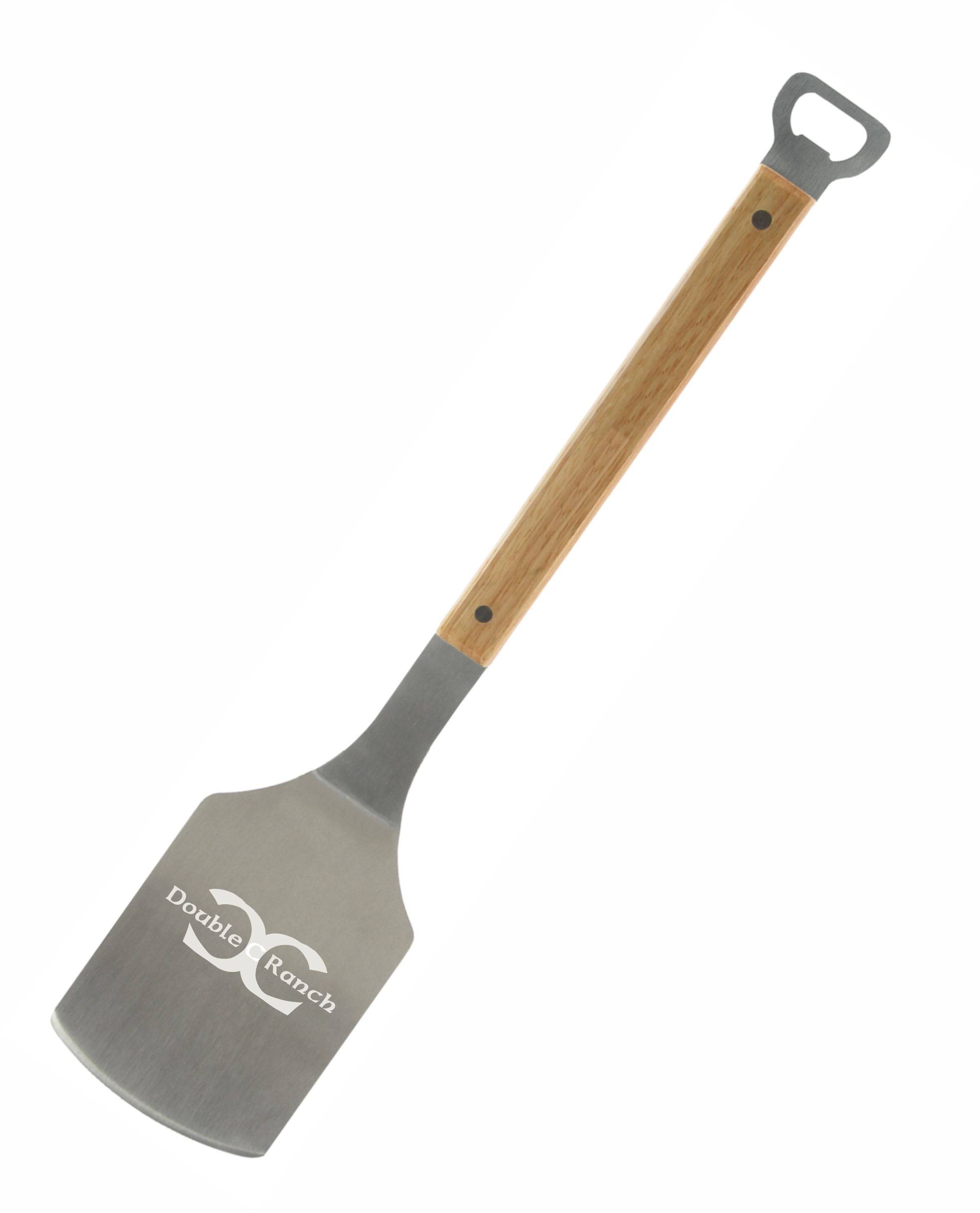 Custom Stainless Steel Spatula with Bottle Opener and Wood | Etsy