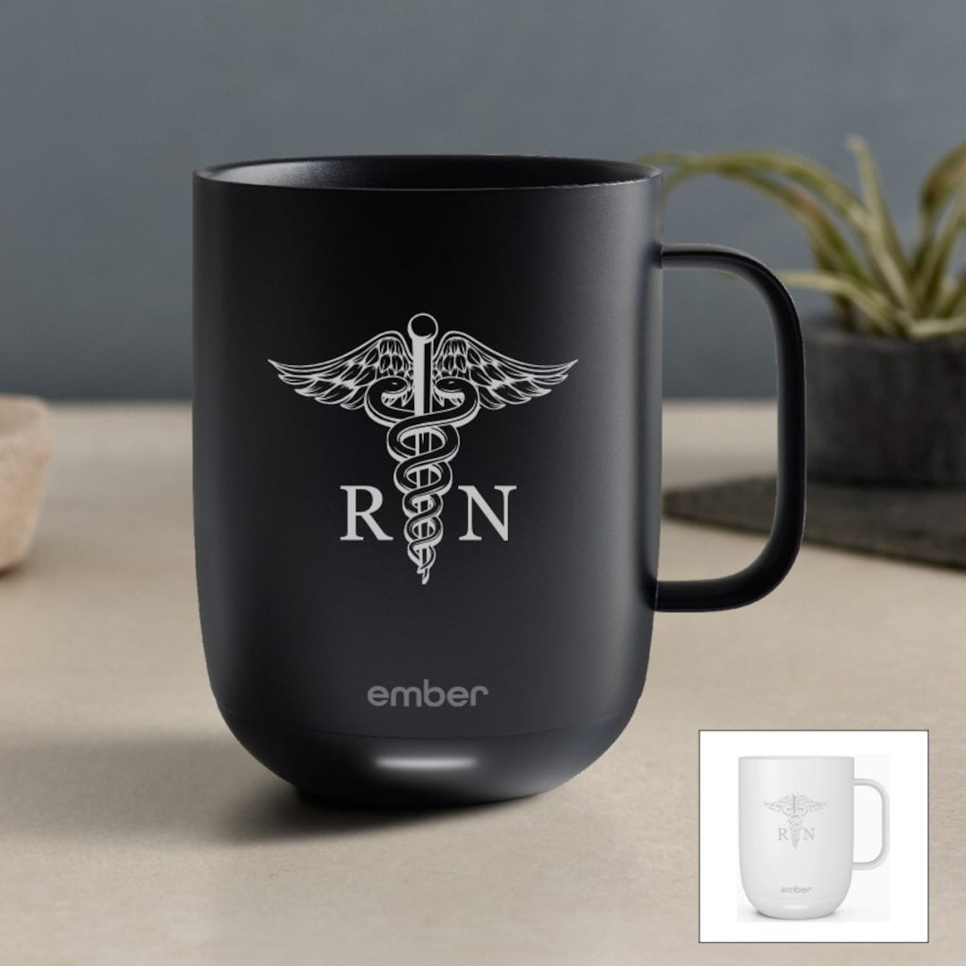Personalized 14oz Ember Temperature Control Smart Mug, App Controlled ...