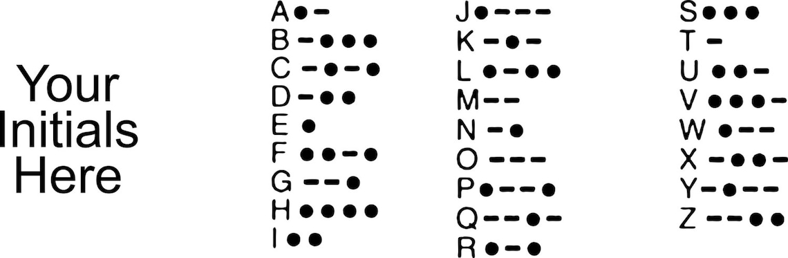 Engraved Morse Code Rescue Survival Knife Morse Code Signal | Etsy