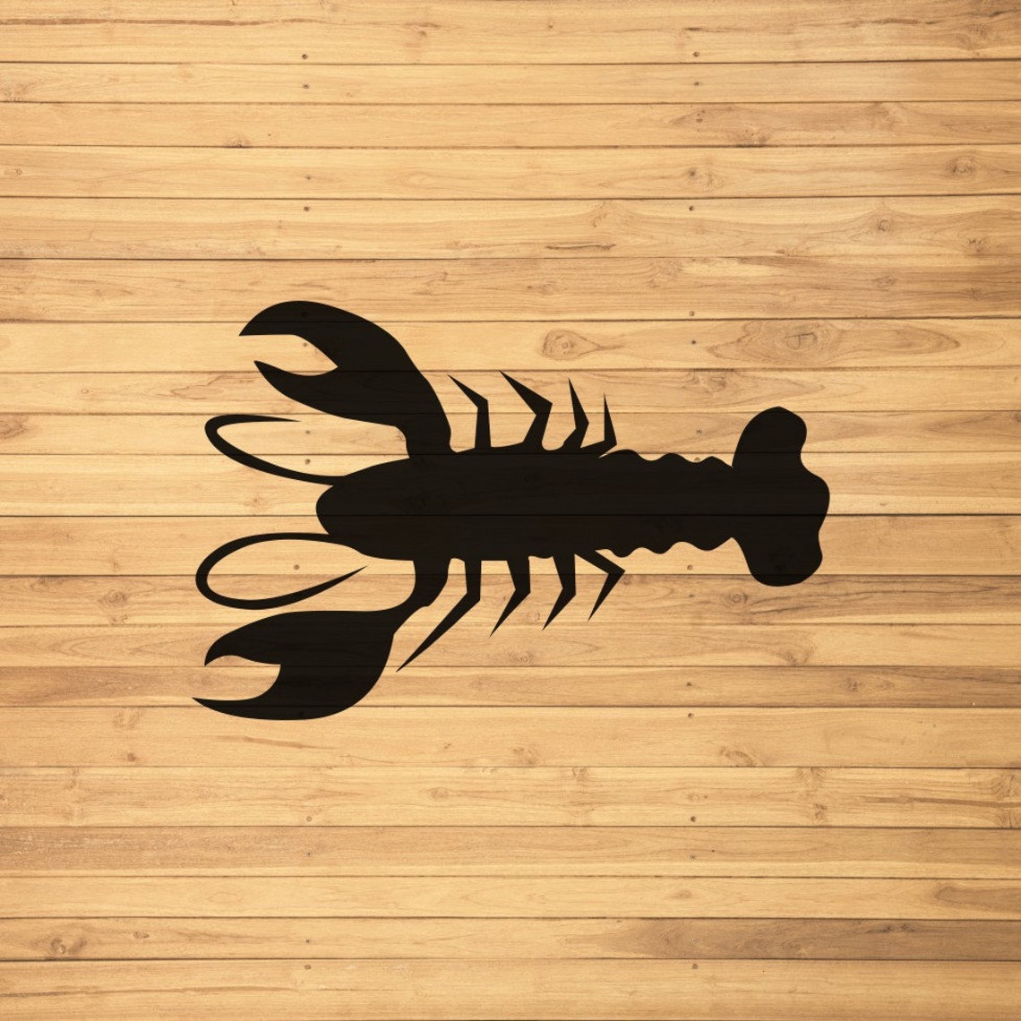 Laser-cut Lobster Stencil Custom Animal Stencil Ocean - Etsy