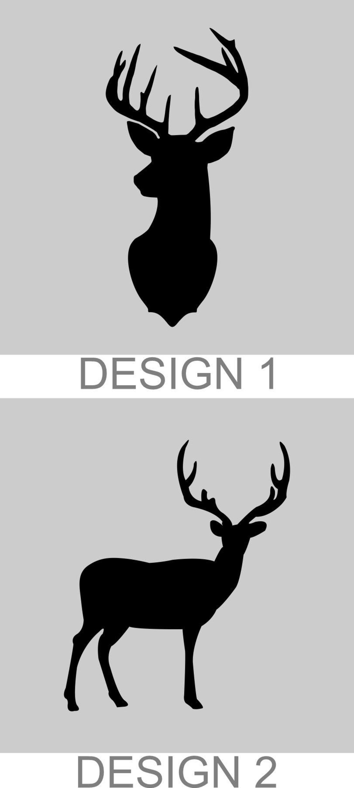 Custom Stencil Deer Stencil Crafts Commercial Use - Etsy