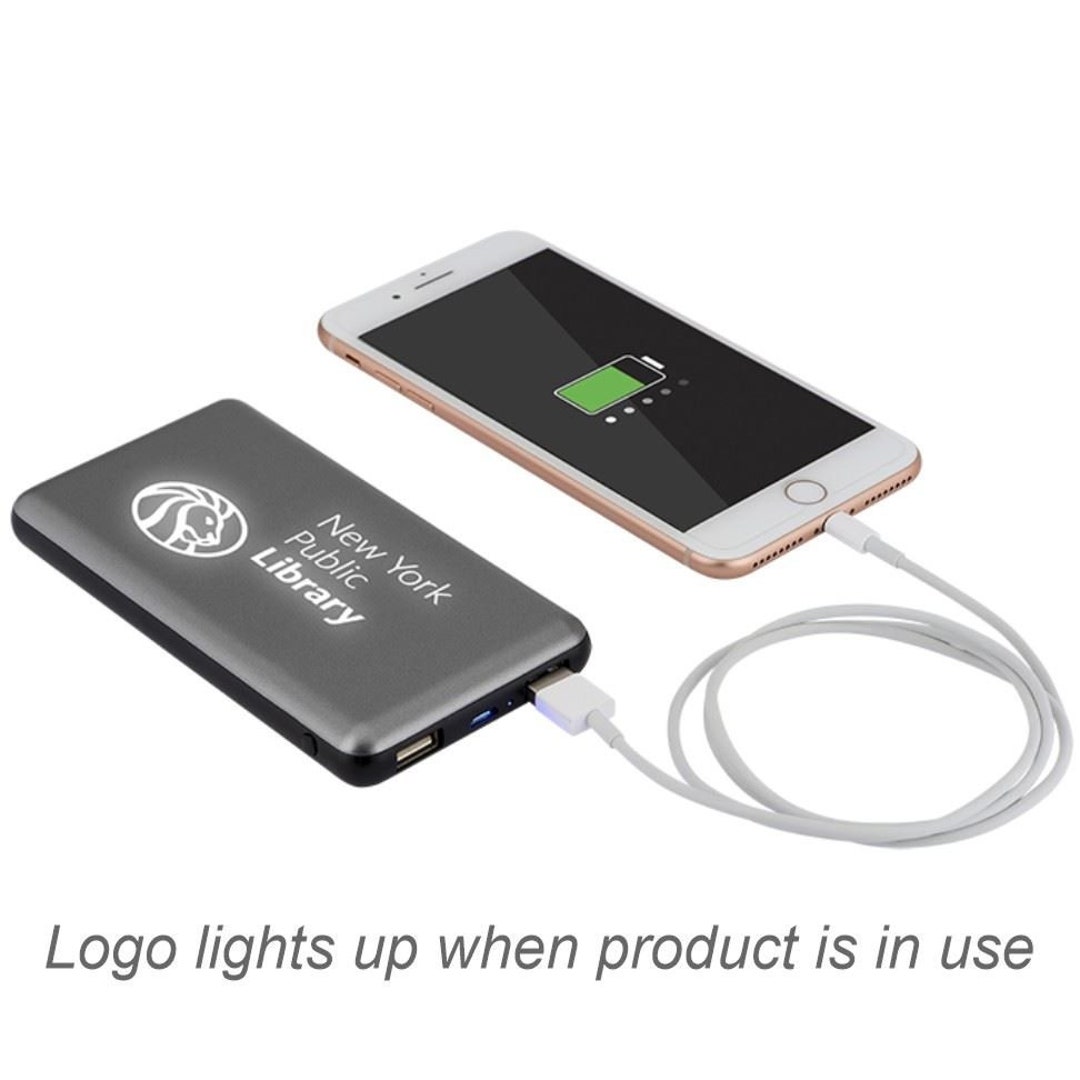 Engraved Glow Power Bank, UL Certified, 8000mah | Personalized Power ...