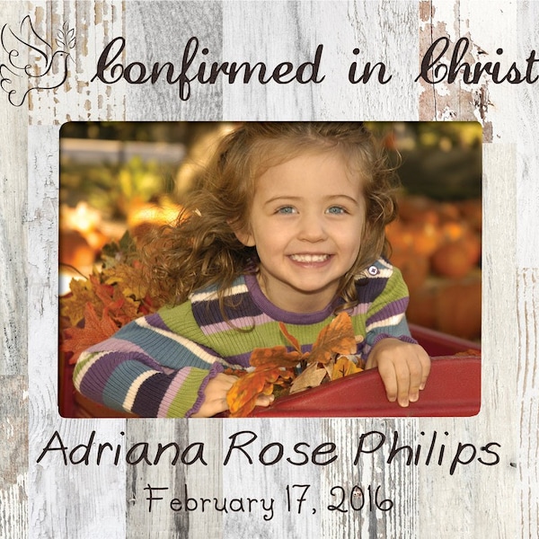 Personalized Confirmation Frames - Etsy