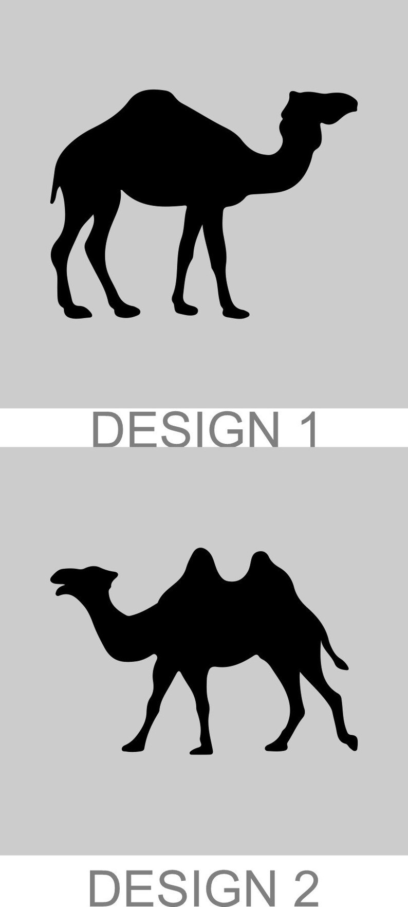 Laser-cut Camel Stencil Custom Animal Stencil Safari - Etsy