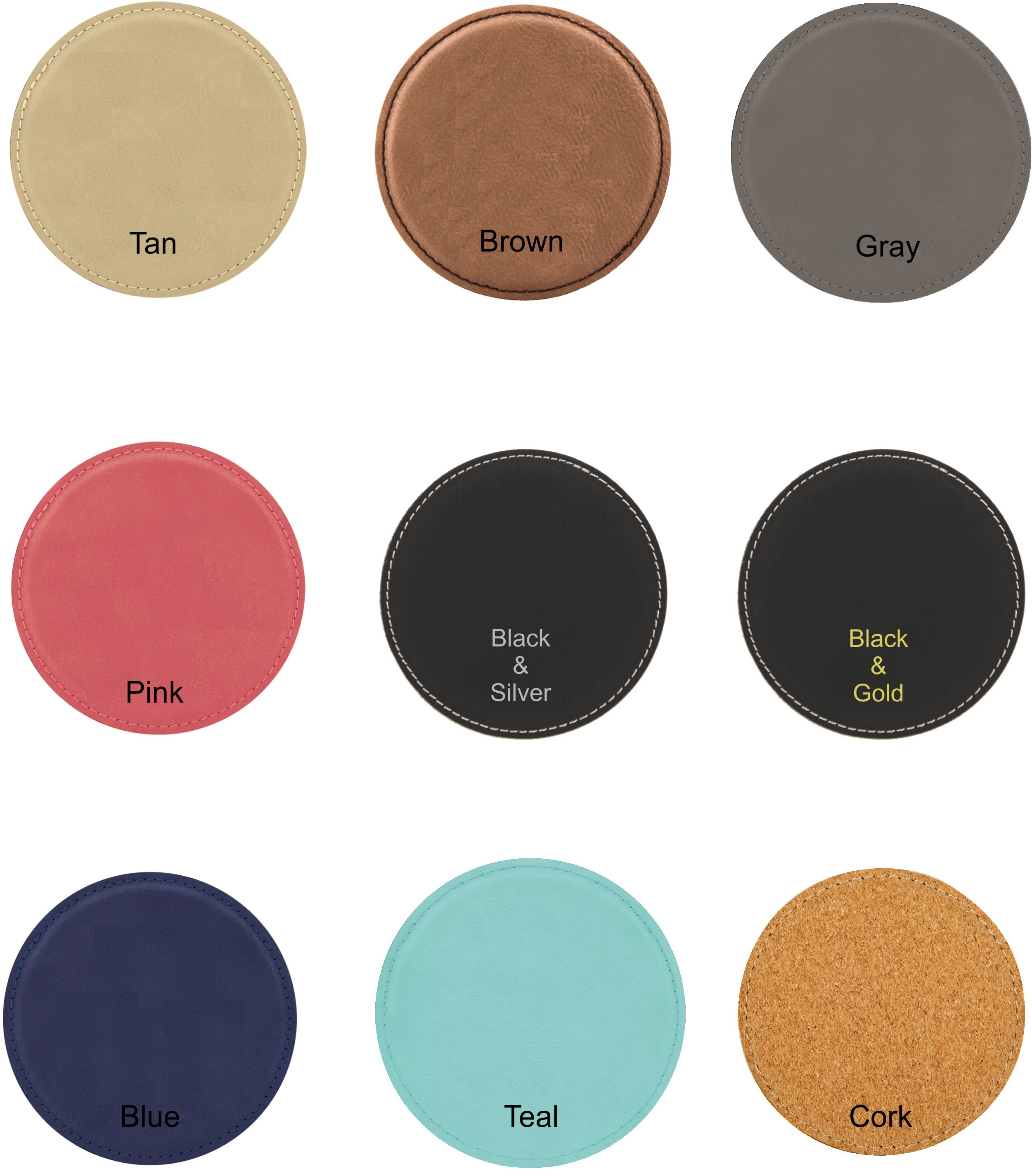 Personalized Map and Compass Coasters Choose Single or Set | Etsy