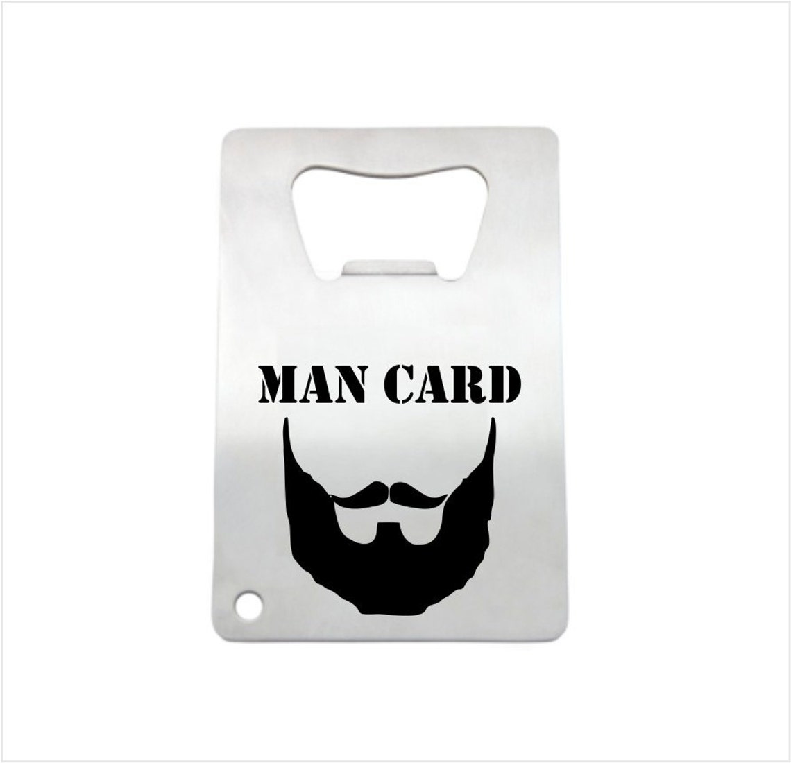 Personalized Stainless Steel Man Card Credit Card Bottle - Etsy