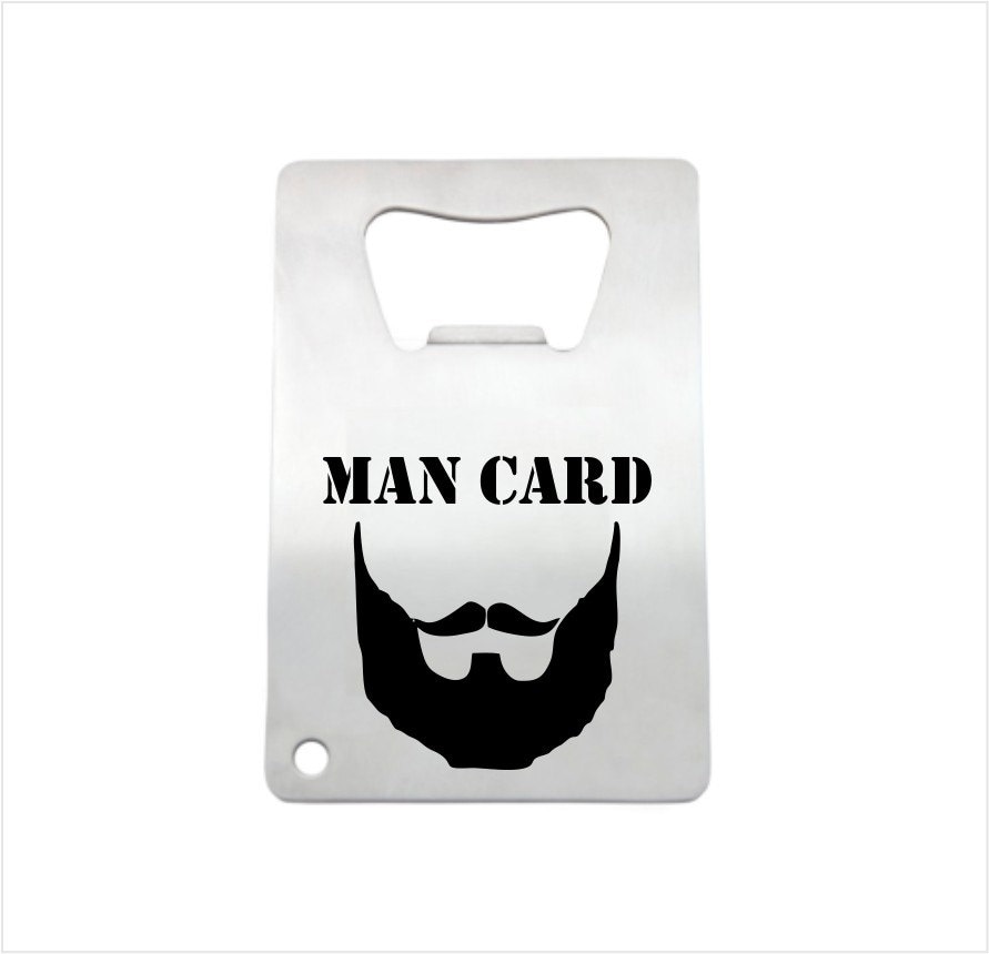 Personalized Stainless Steel Man Card Credit Card Bottle - Etsy