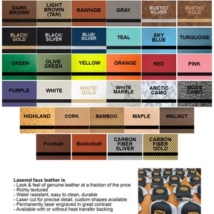 Personalized Faux Leather Hexagon Patch - Custom Shape Patches - Heat ...