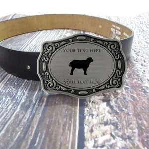Personalized Sheep Belt Buckle | Custom Belt Buckles | Engraved Belt ...