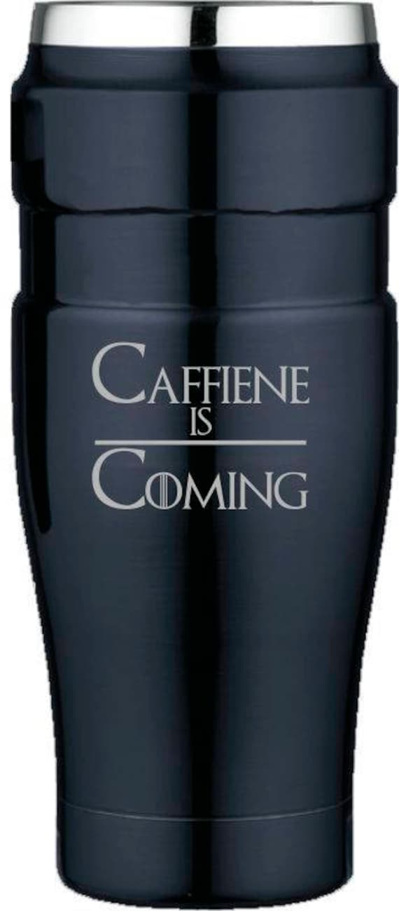 Engraved Caffeine is Coming Graduation Design Thermos | Etsy