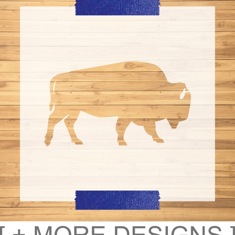 Buffalo Stencil - Etsy