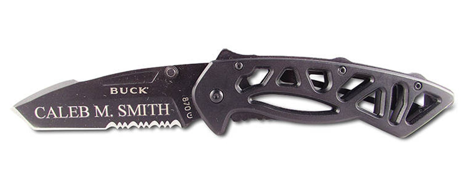 Personalized Buck Bones Knife – Engraved Gift for Dad, Groomsmen - Etsy