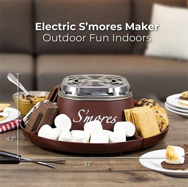 Personalized Tabletop Nostalgia S'mores Maker - Custom Gift - Date ...
