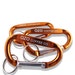 100 of Personalized Keychain Carabiner - Engraved Colored Aluminum ...