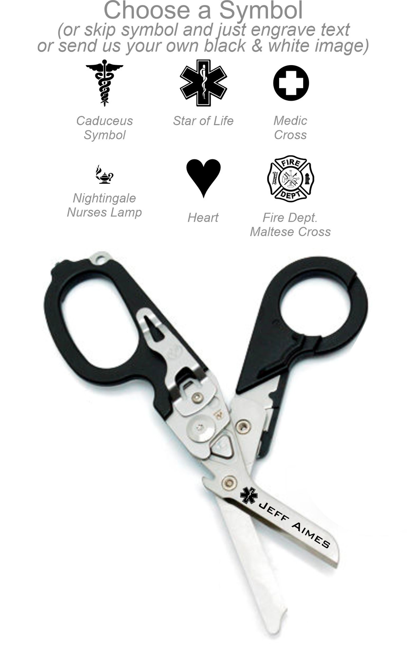 Laser Engraved Paramedic Gift Medical Shears Leatherman - Etsy