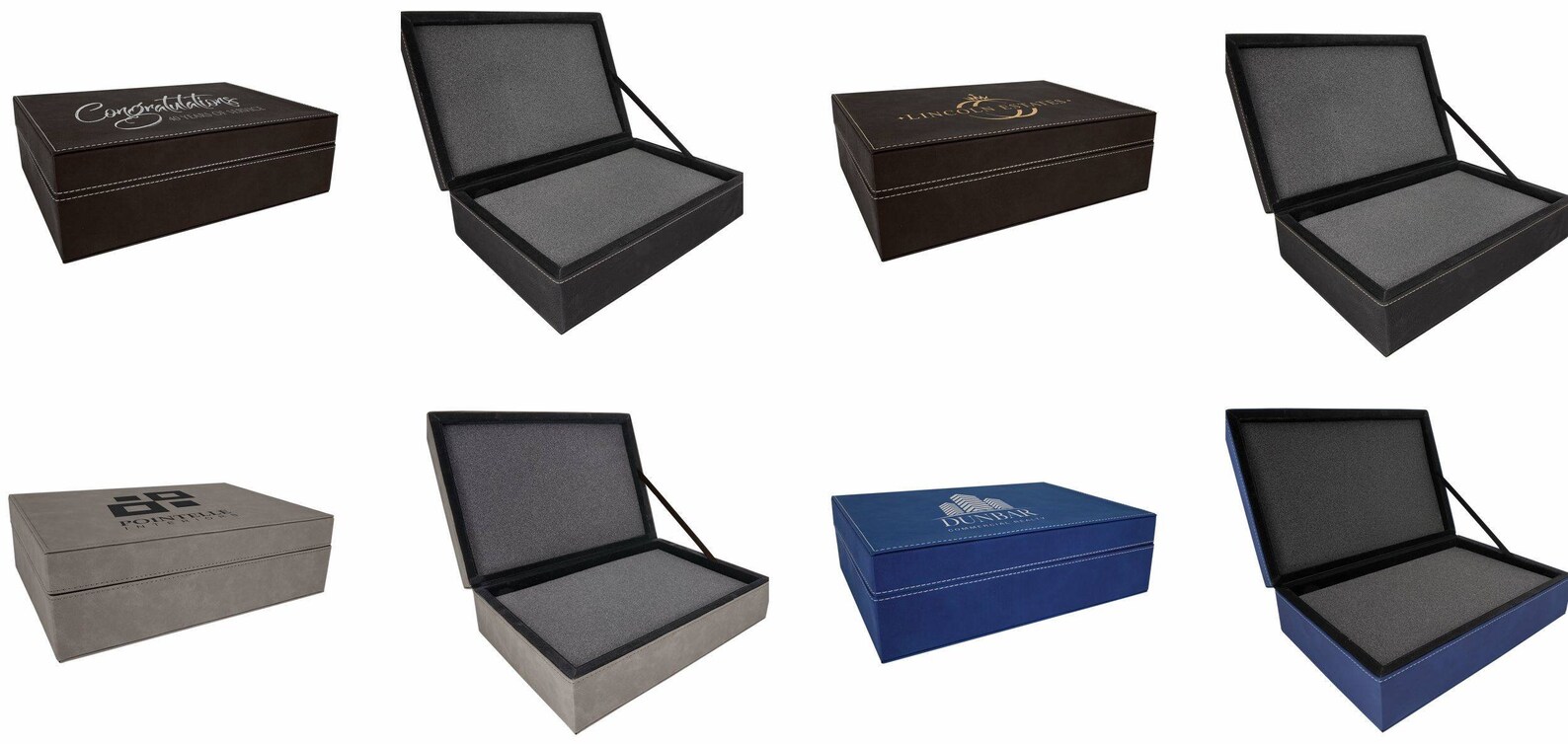 Engraved Leather Gift Box Personalized Wedding Gift Box | Etsy