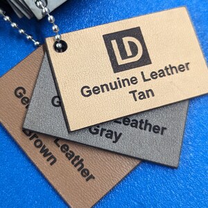 Genuine Leather Patches - Custom Colors - Custom Shape Patches - Heat ...