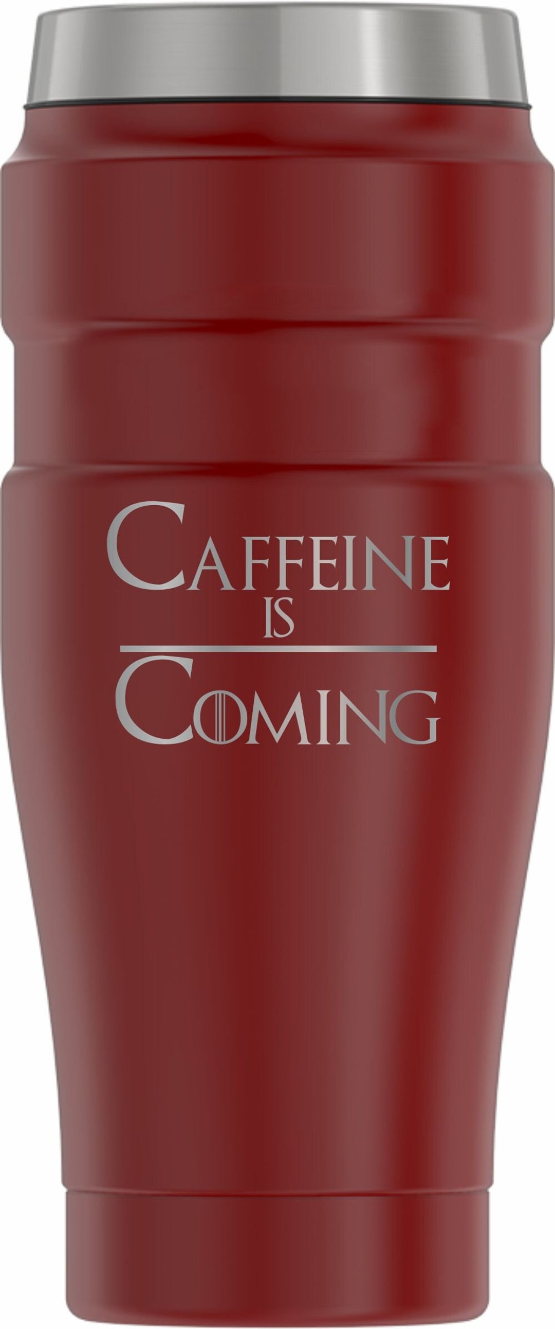 Engraved Caffeine is Coming Graduation Design Thermos Stainless King ...