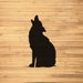 Laser-cut Coyote Stencil | Custom Animal Stencil | Forest Stencil - Etsy