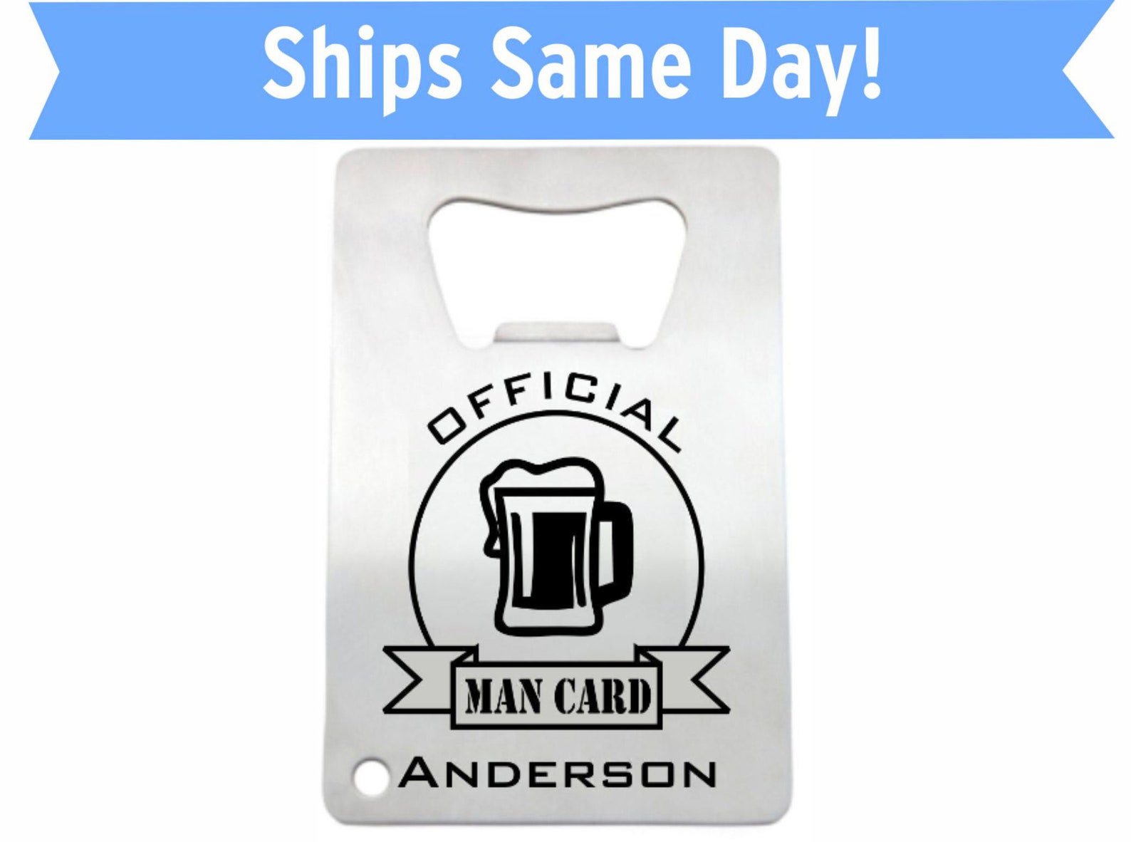 Personalized Stainless Steel Man Card Credit Card Bottle - Etsy