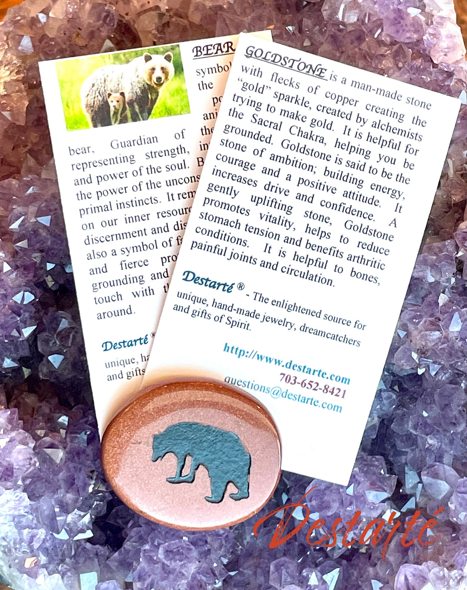 Bear Totem Animal Stones Comfort Stones Worry Stones Power - Etsy