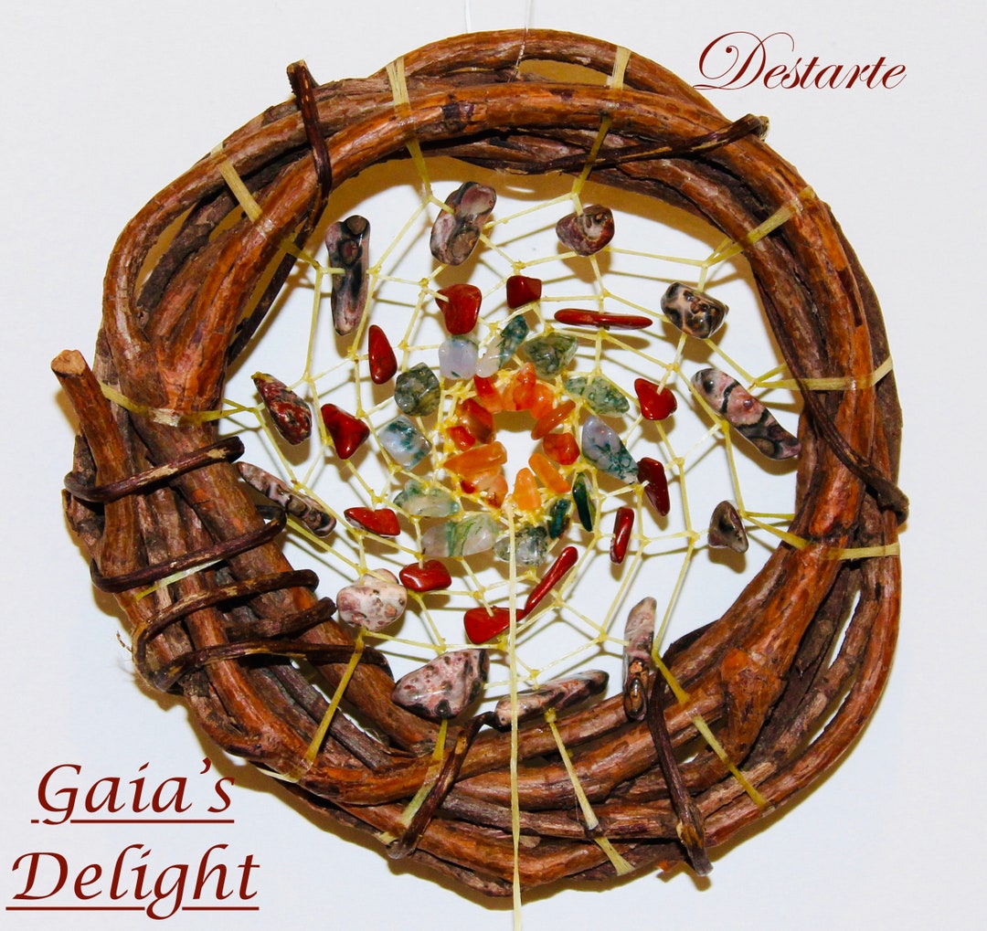 Gaia's Delight Grounding 4 Dreamcatcher Grapevine - Etsy