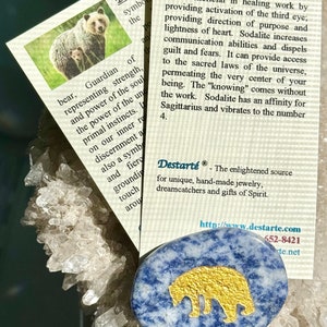 Bear Totem Animal Stones, Comfort Stones, Worry Stones, Power Stones - Etsy