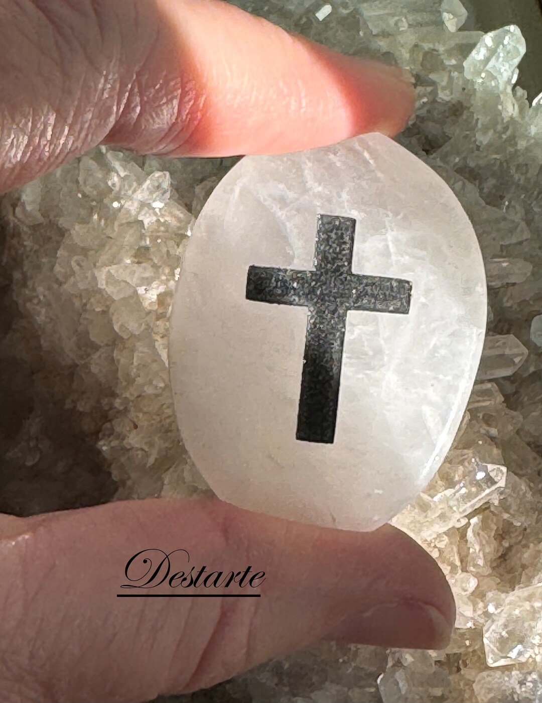 Cross Comfort Stones, Worry Stones, Energy Stones, Pocket Stones ...