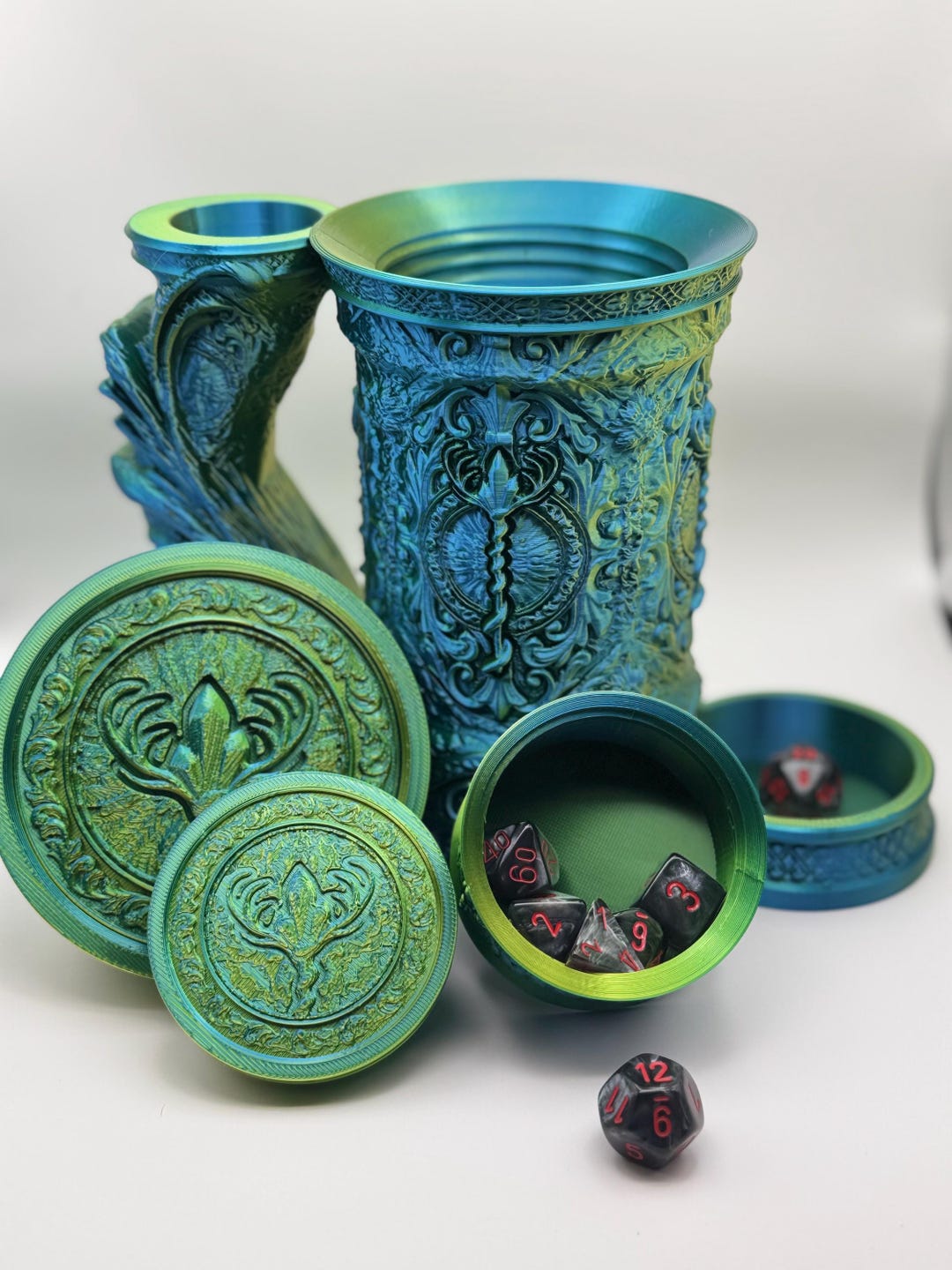 Dice Rolling Class Tankards for Dungeons & Dragons - Fates End - Etsy ...