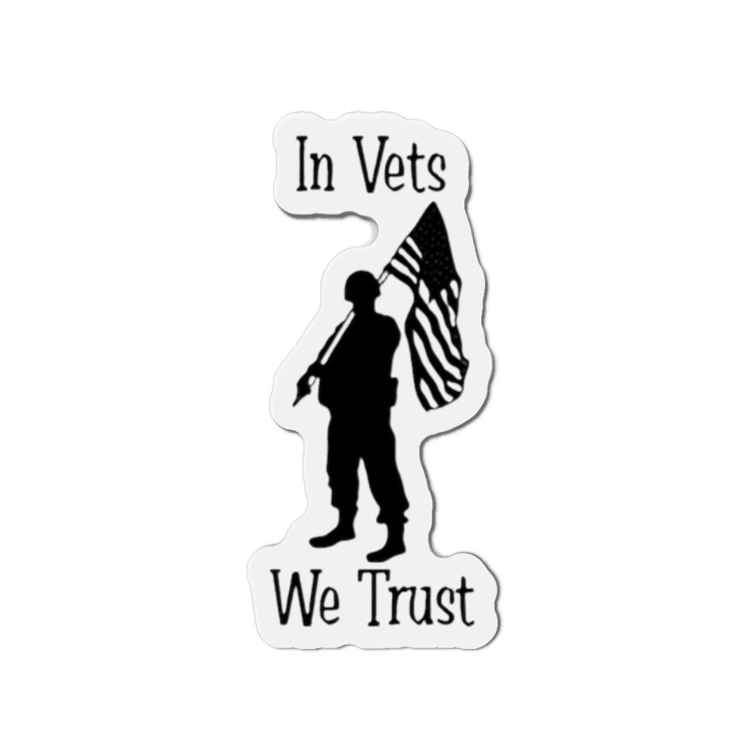 In Vets We Trust Logo Magnet: Military & Patriotic Decor - Etsy